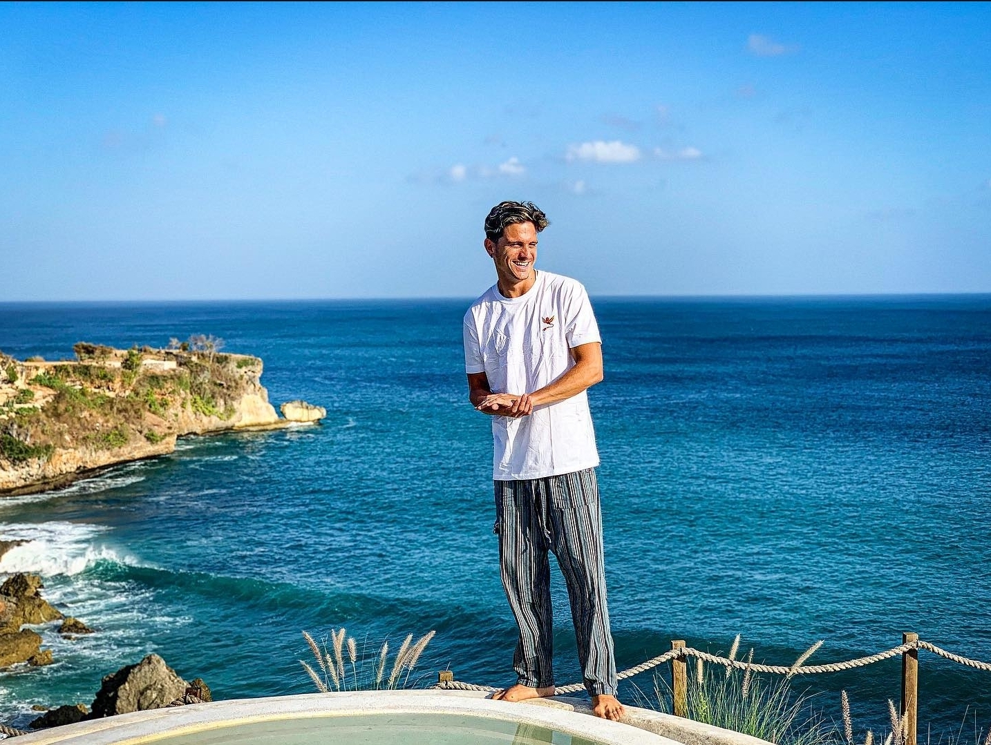 David Palacio's feet