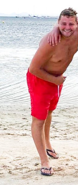 David Stevenson's feet