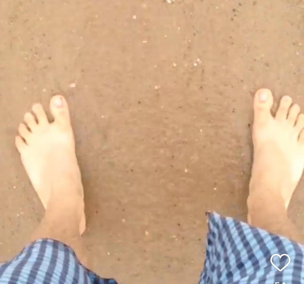 David Wain's feet