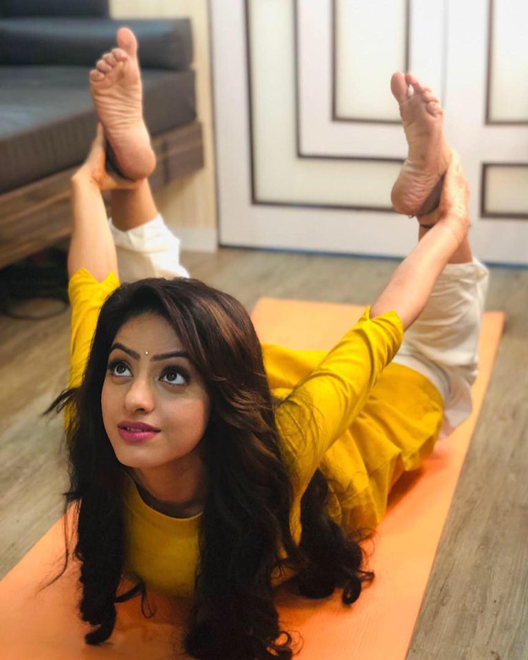 Deepika Singh International Yoga Day 2019 Soles X 3 Bf X 1 Video The Mousepad