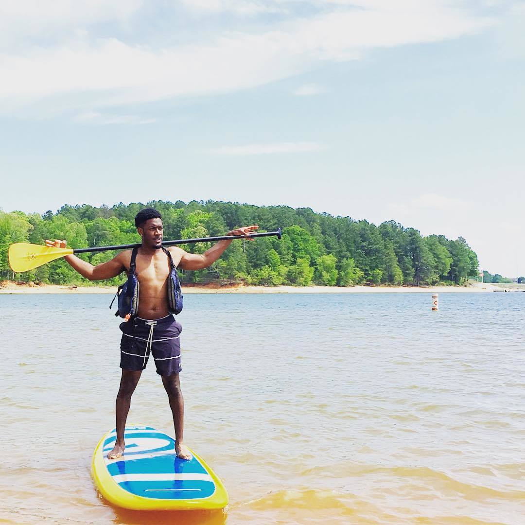 Demar Jackson's feet