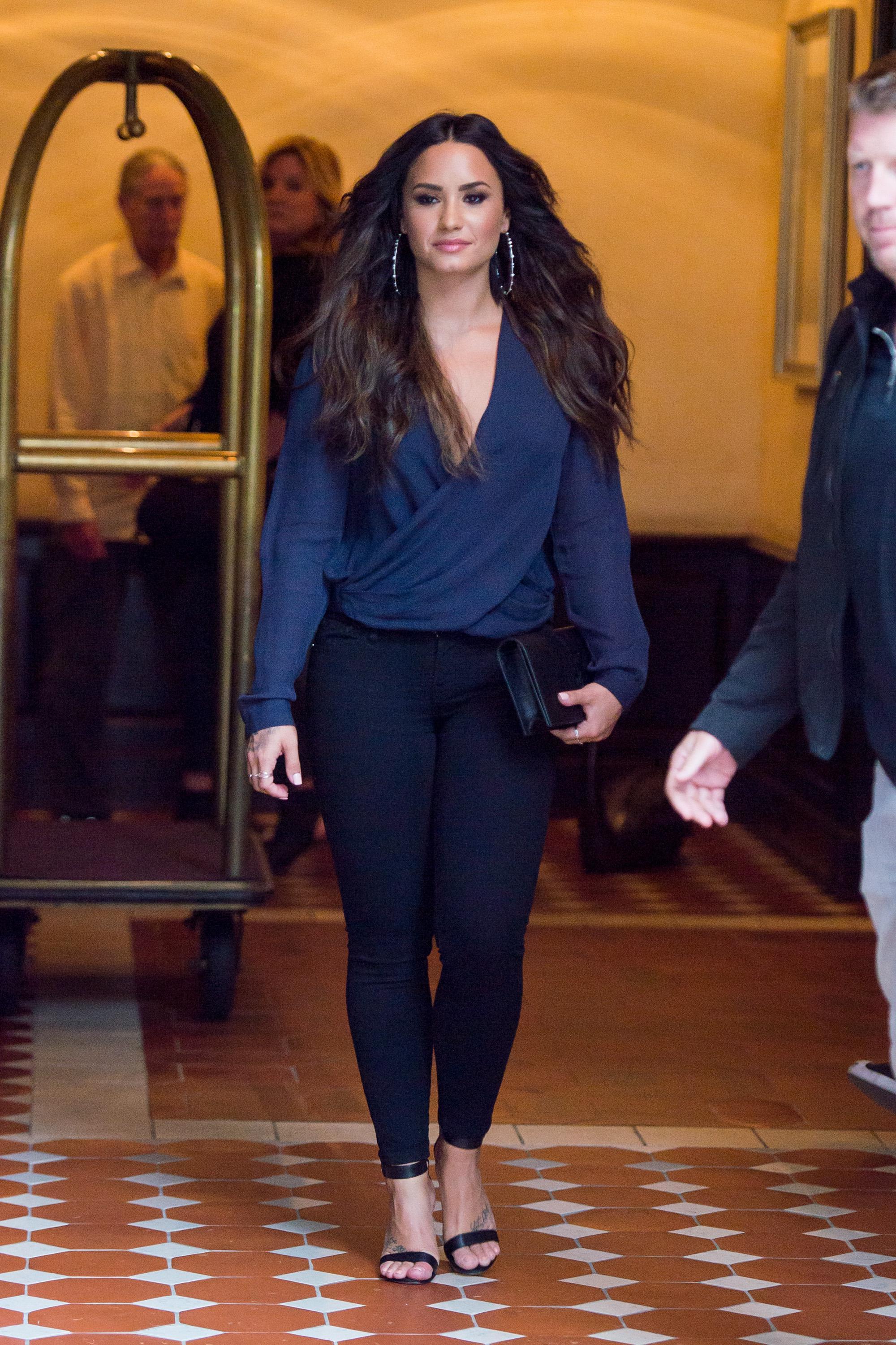 Demi Lovatos Feet