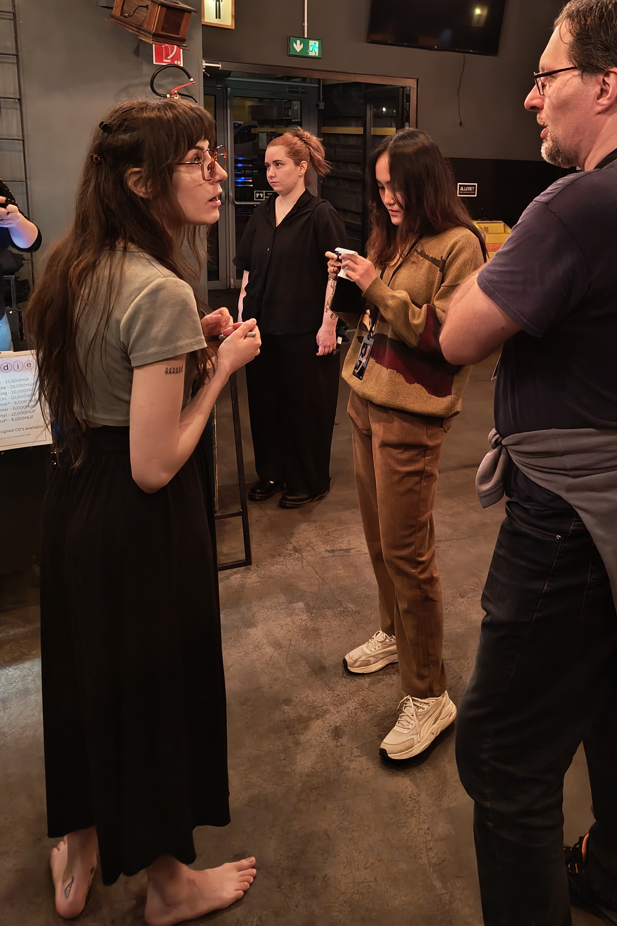 Dodie Clark's feet