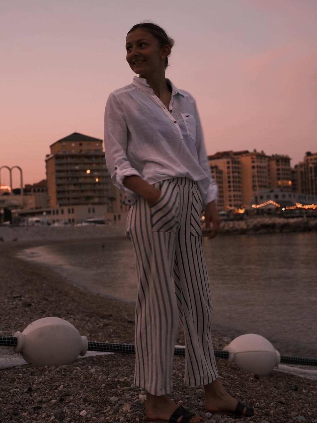 Doriane Pin's feet