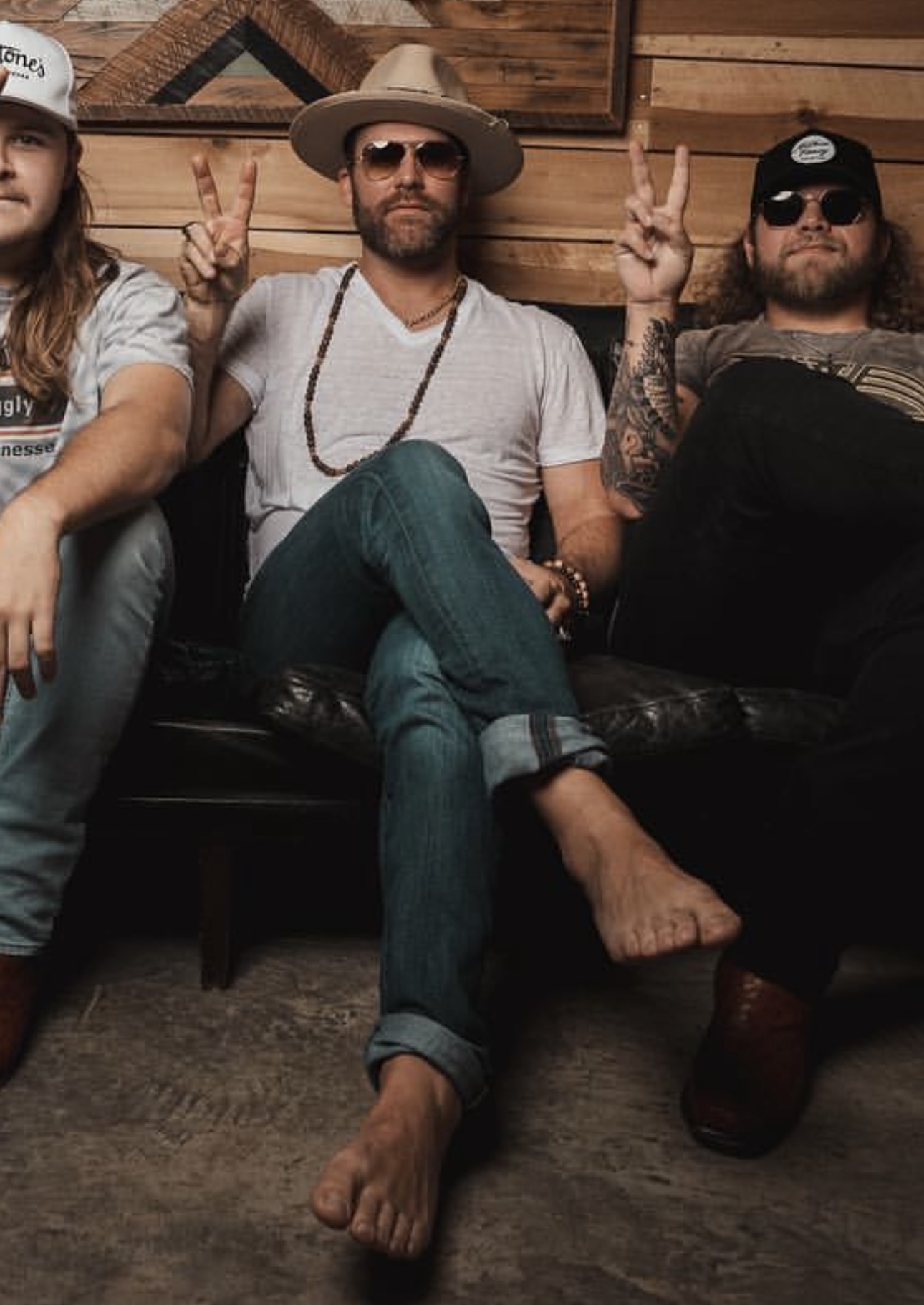 Drake White's feet