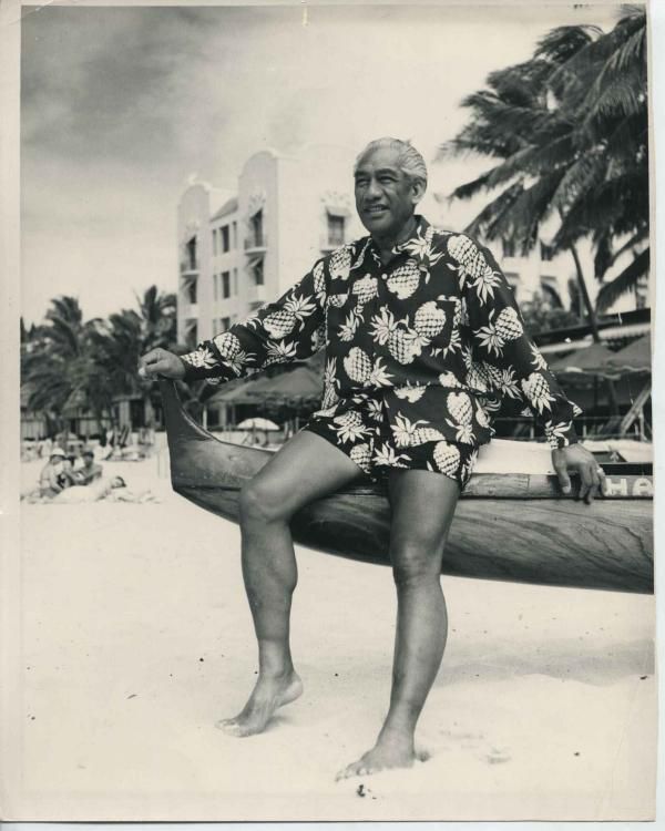 Duke Kahanamoku's feet