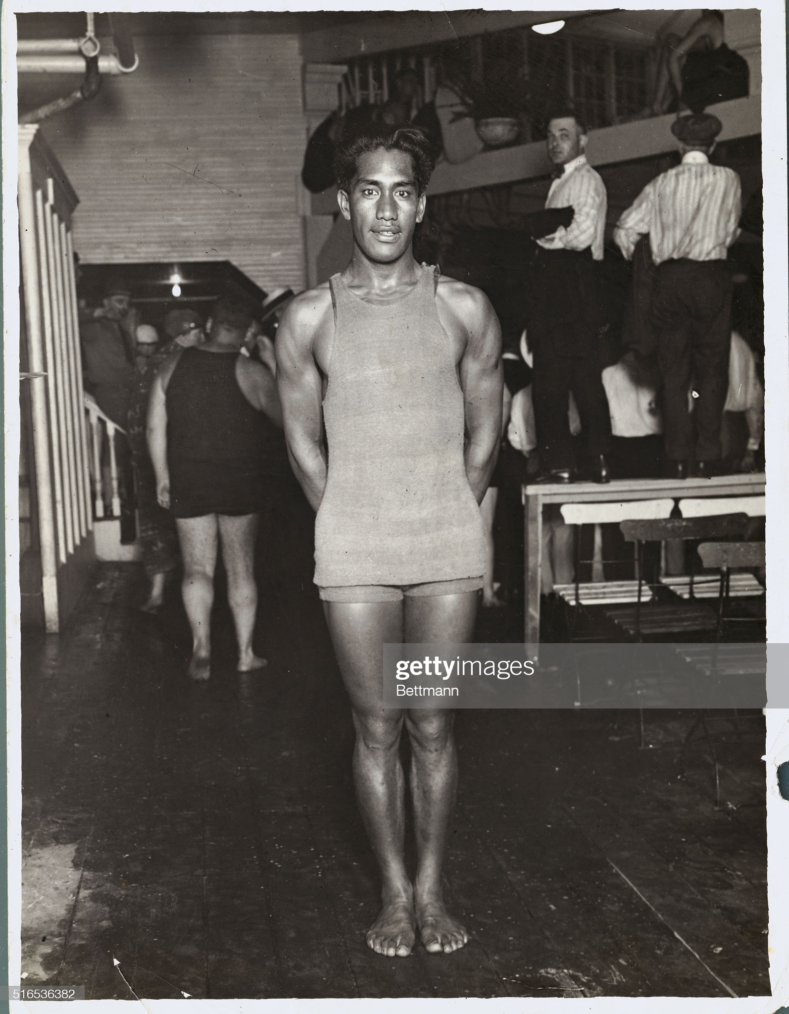 Duke Kahanamoku's feet