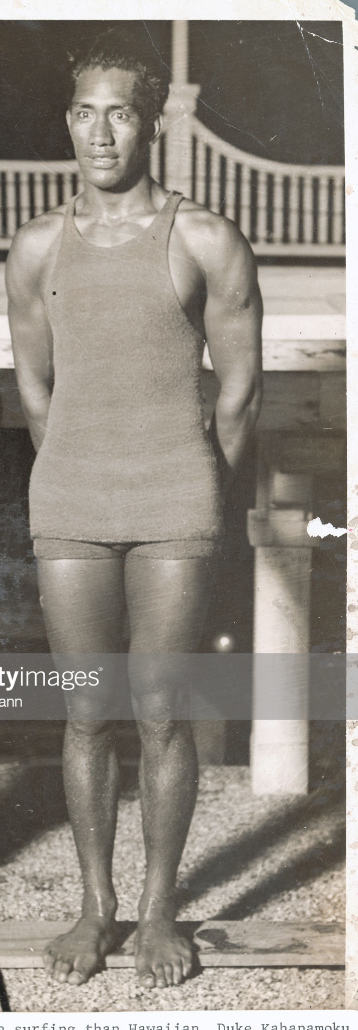 Duke Kahanamoku's feet