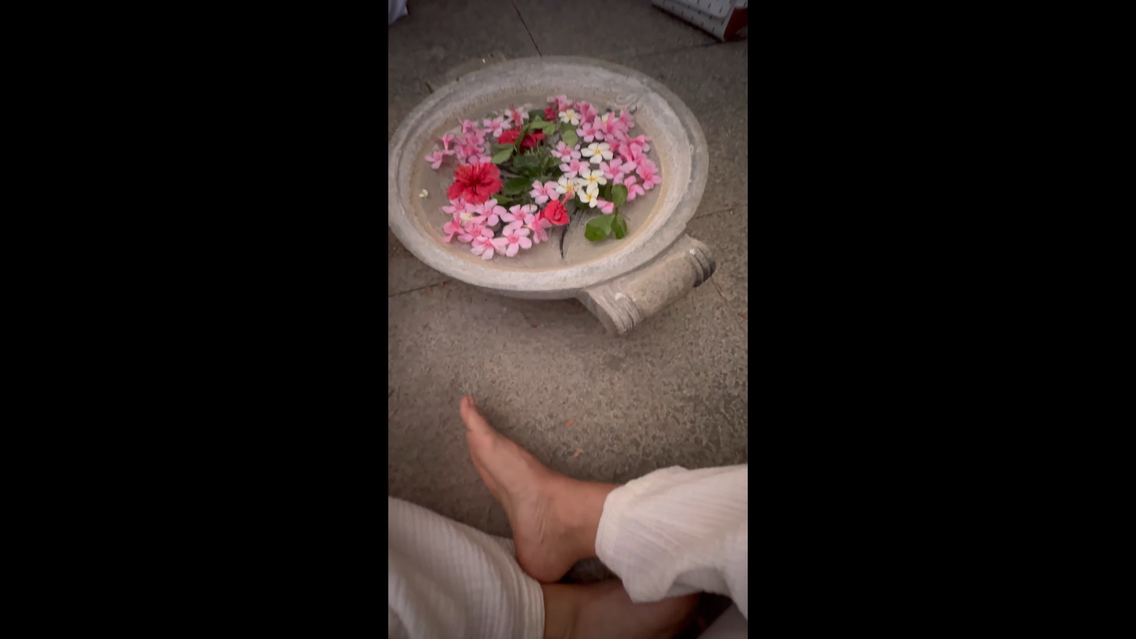 Ece Vahapoglu's feet