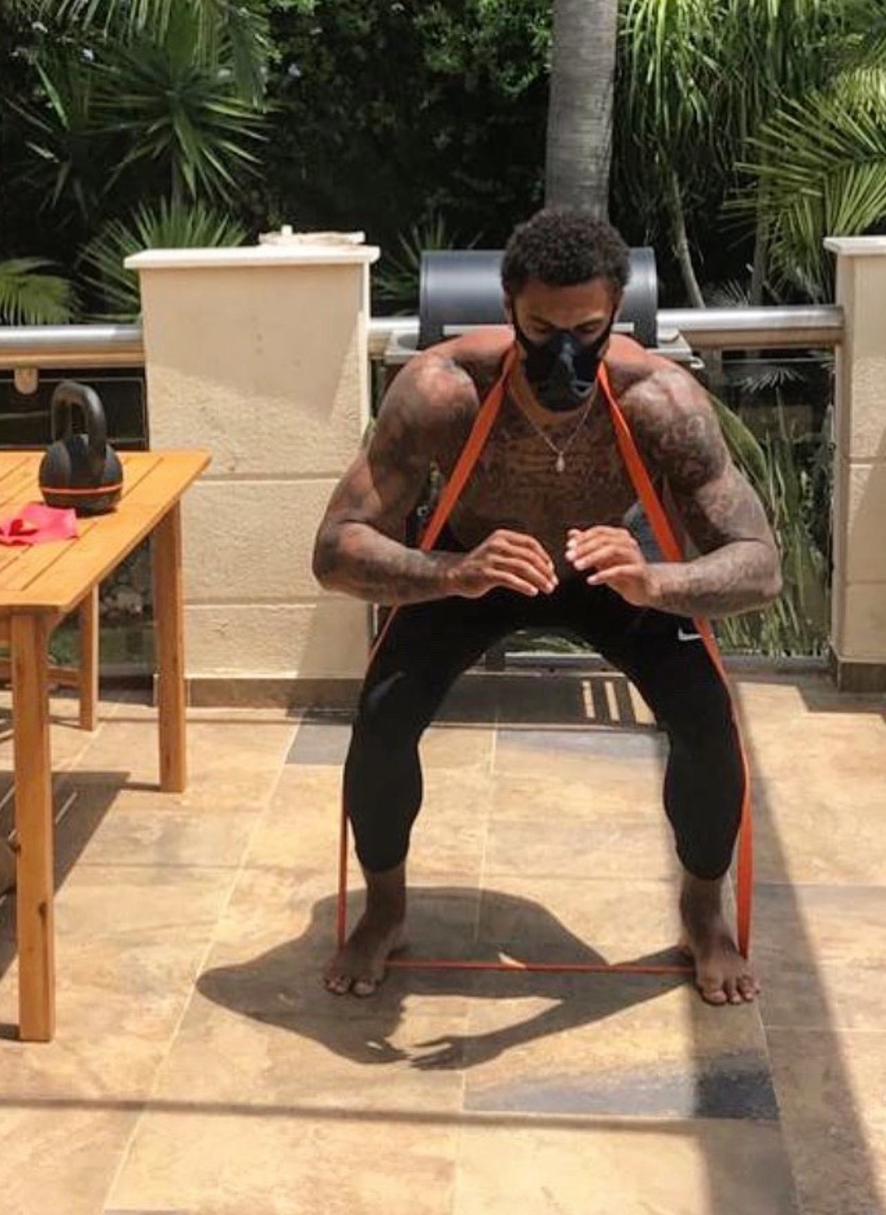 Edwin Jackson's feet