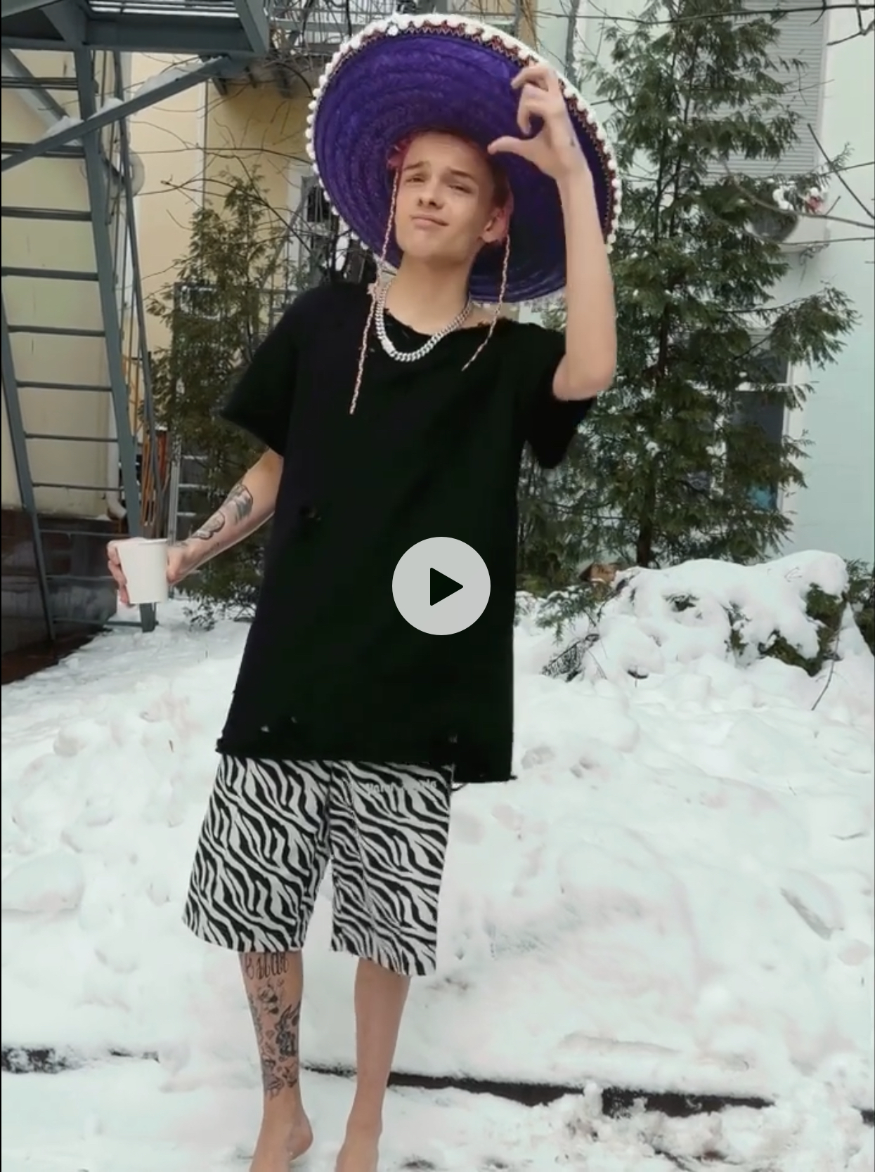 Egor Korablin's feet