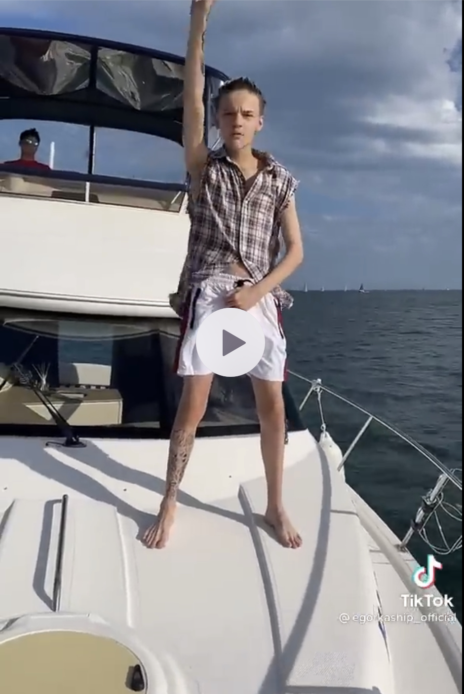 Egor Korablin's feet