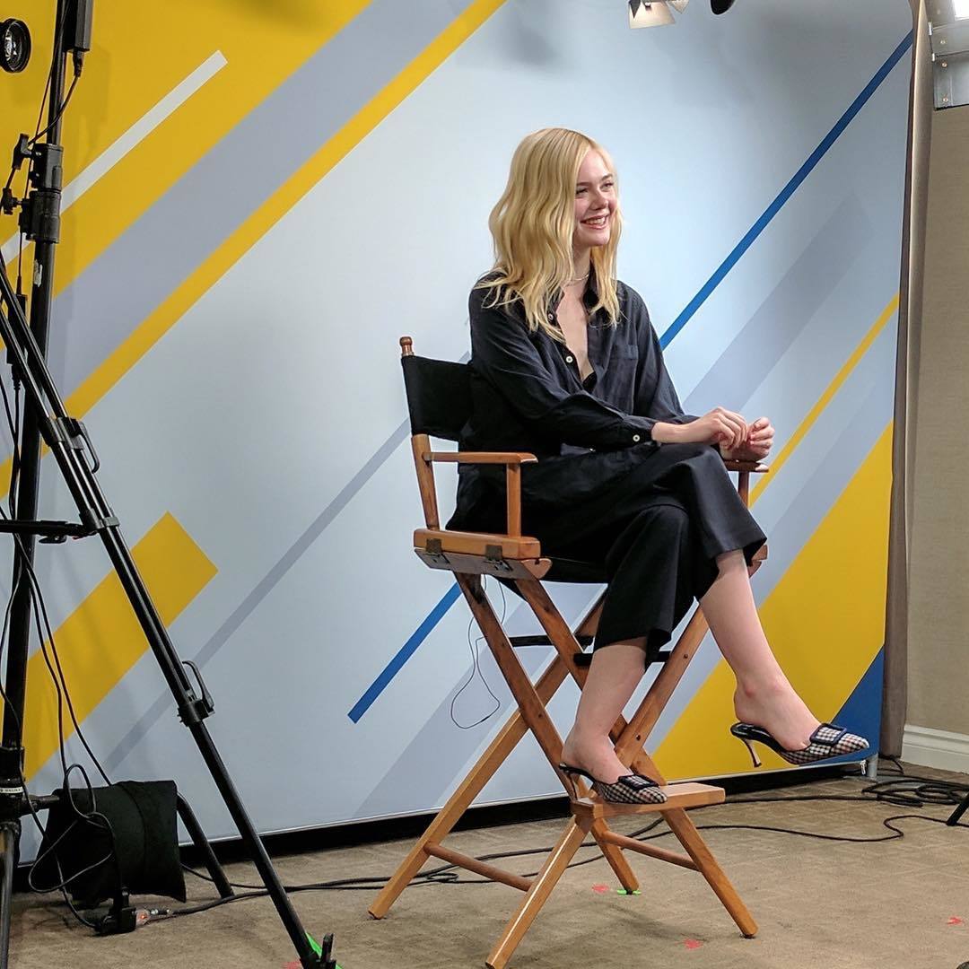 Elle Fannings Feet