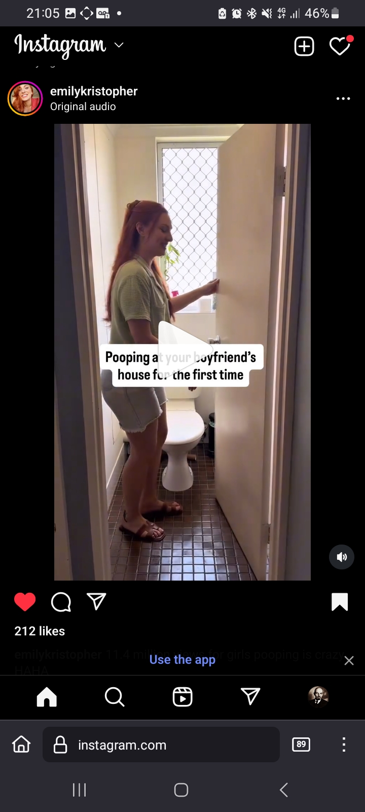 Emily Christopher's feet