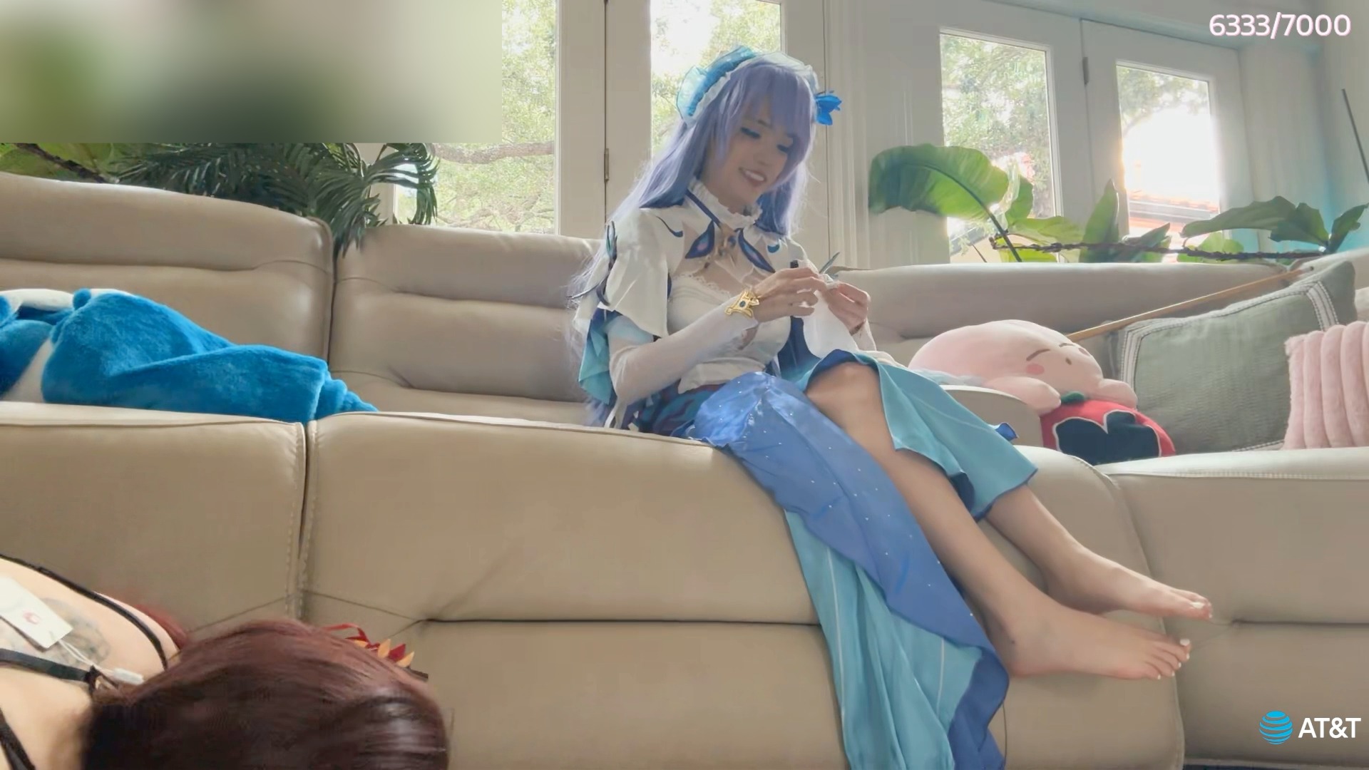 Emily 'Emiru' Schunk's feet