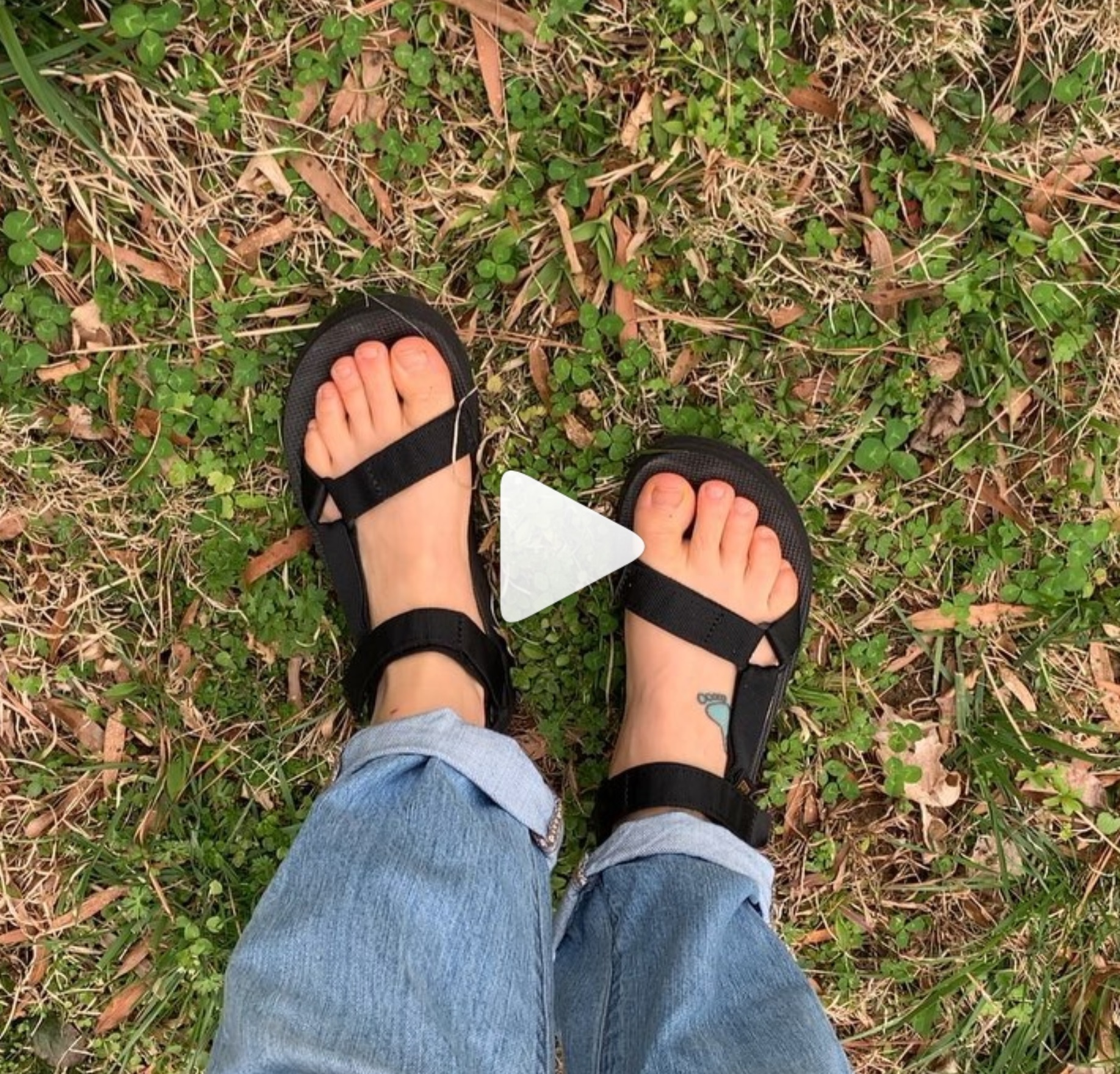 Emily Frantz's feet