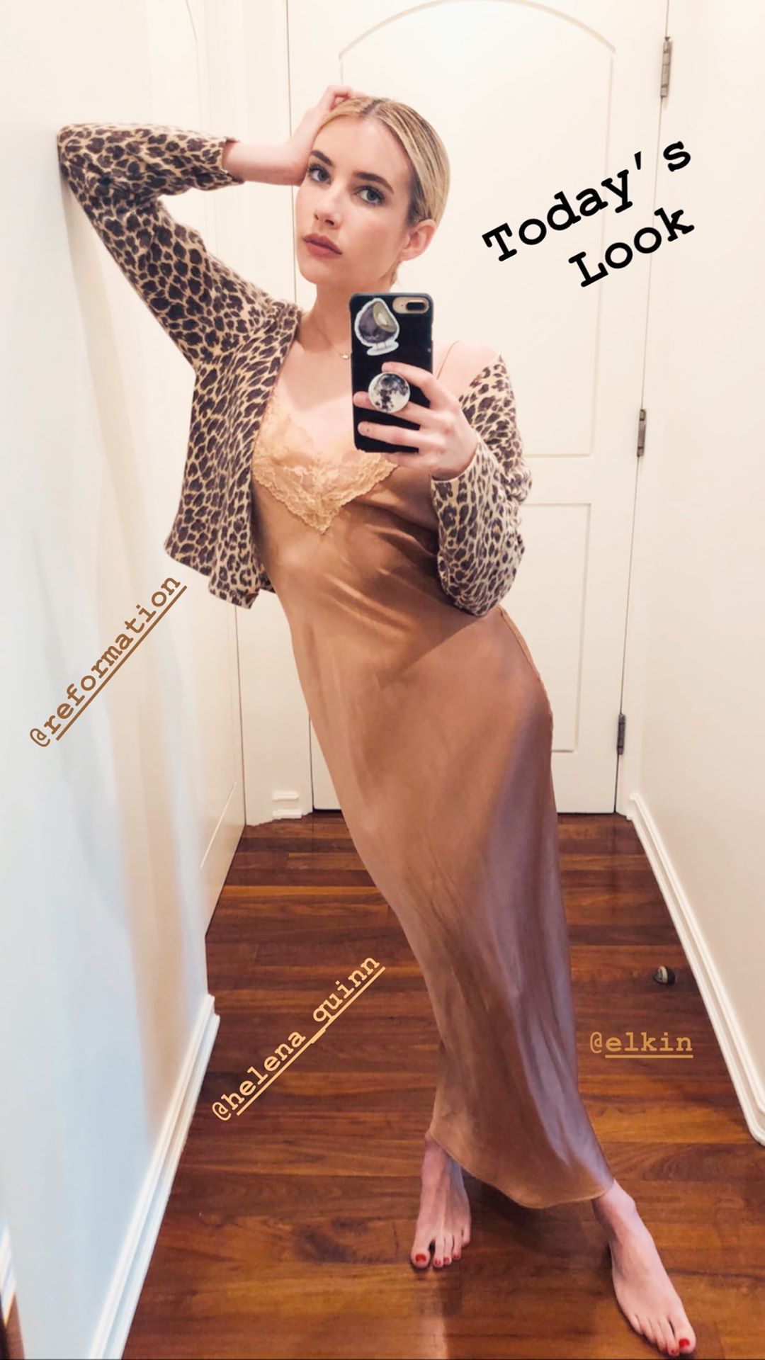 Emma Robertss Feet