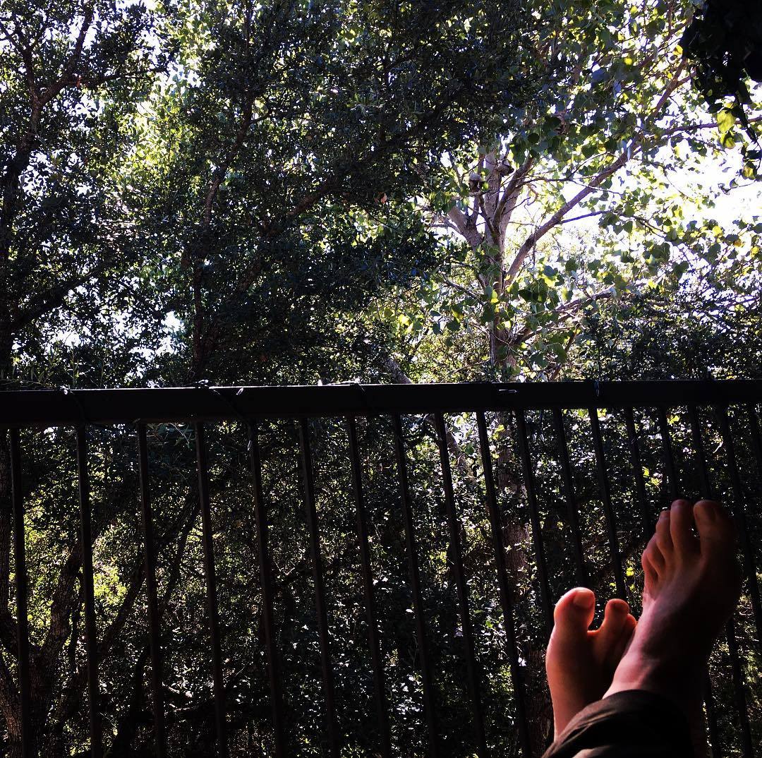 Eric Bross's feet