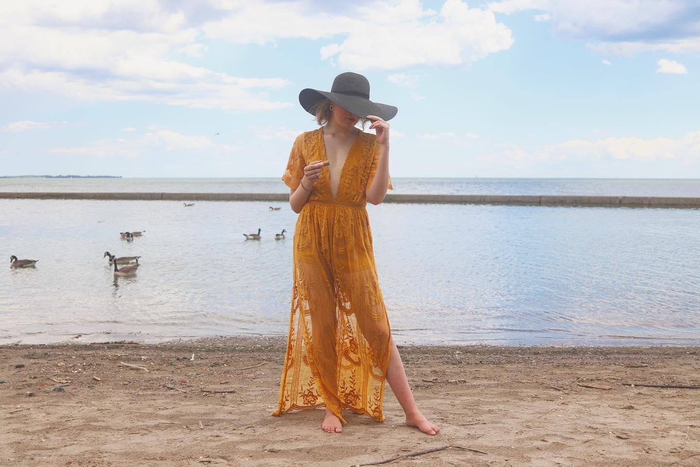 Erica Anderson's feet