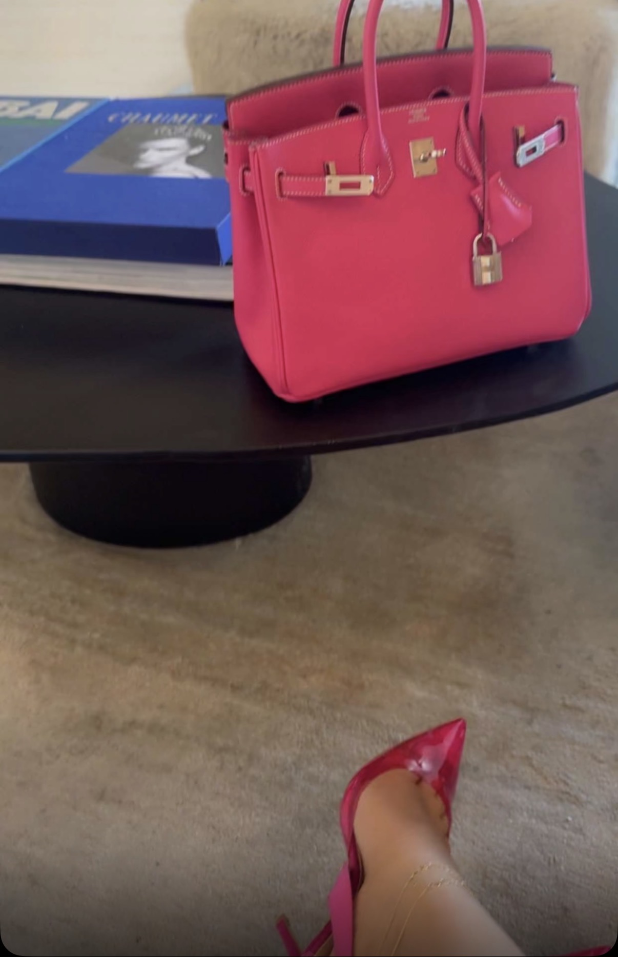 Faryal Makhdoom's feet
