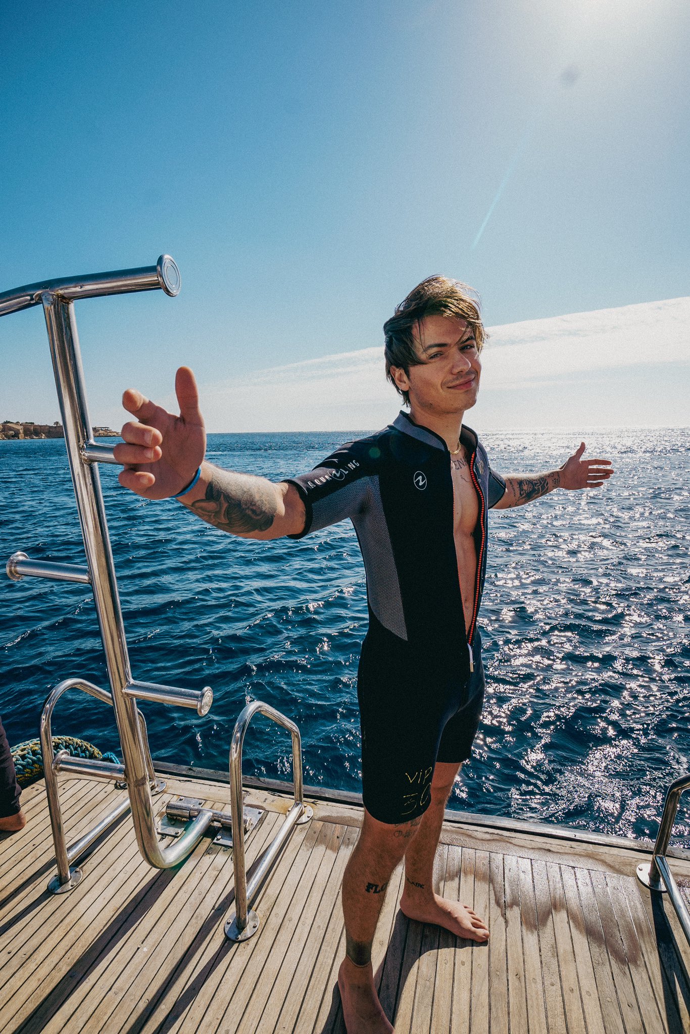 Federico Rossi's feet