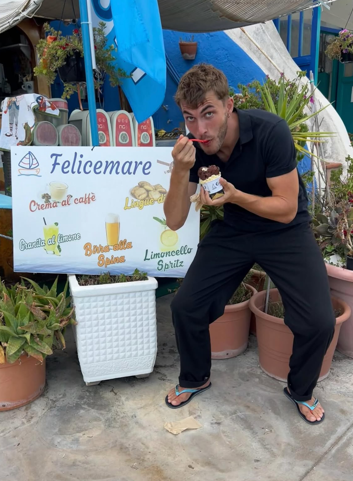 Felix Mayr's feet