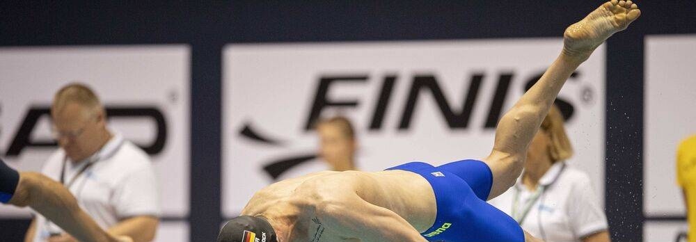 Florian Wellbrock's feet