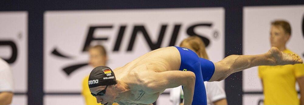 Florian Wellbrock's feet