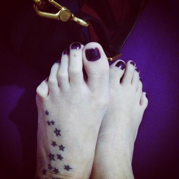 Francine Prieto's feet