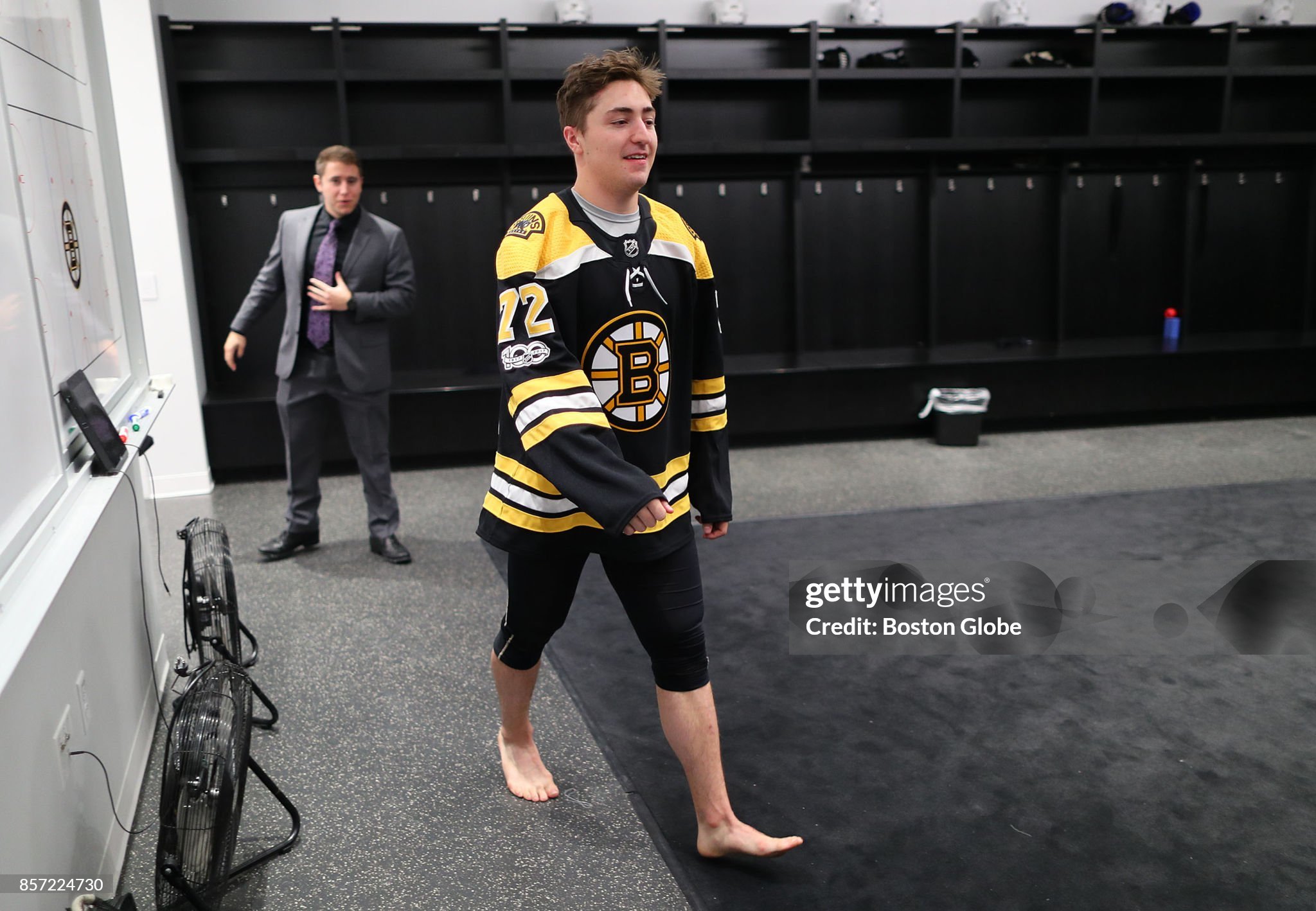 Frank Vatrano's feet