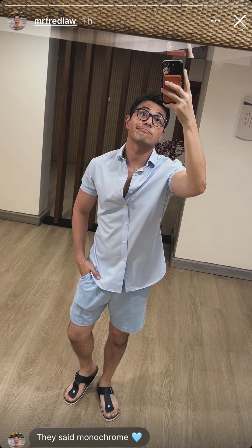 Fred Lo's feet