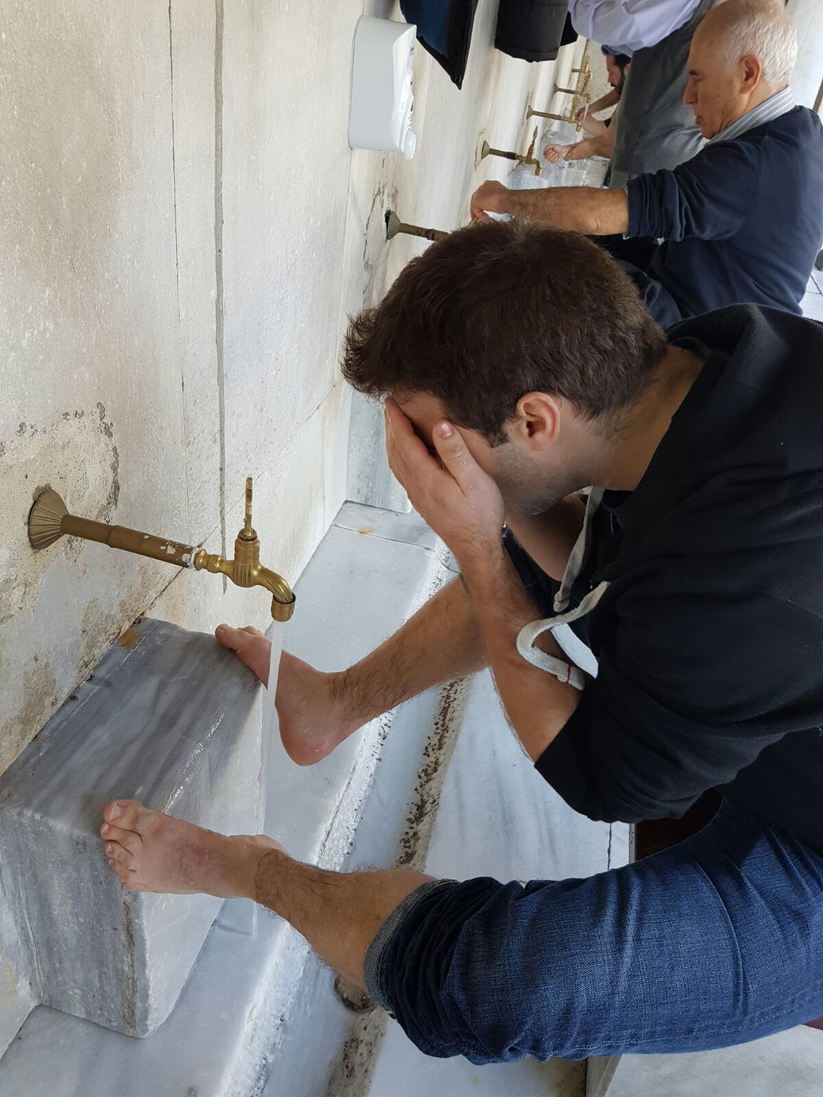 Gabriel Clark's feet