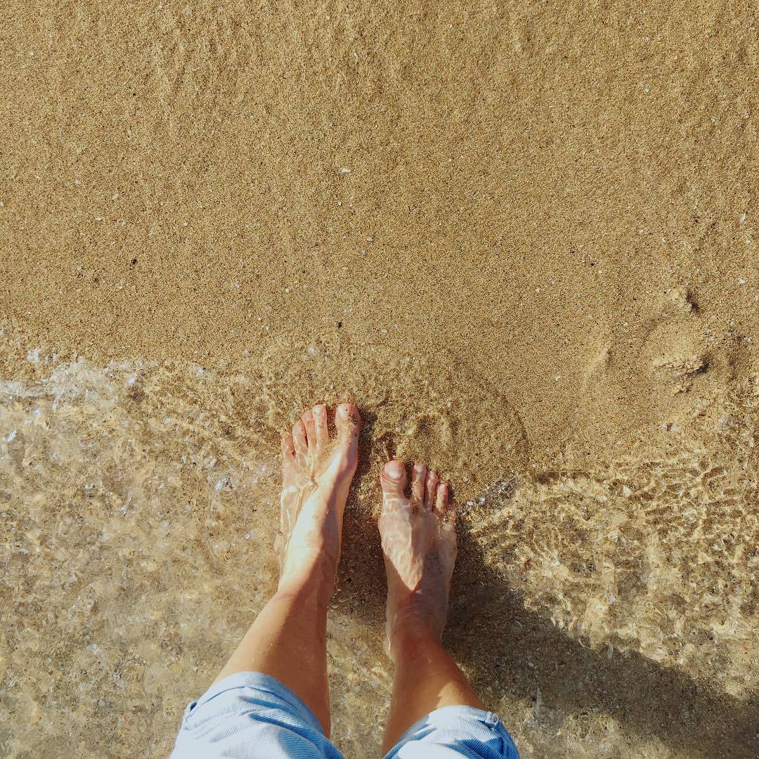 Gaile Butvilaite's feet
