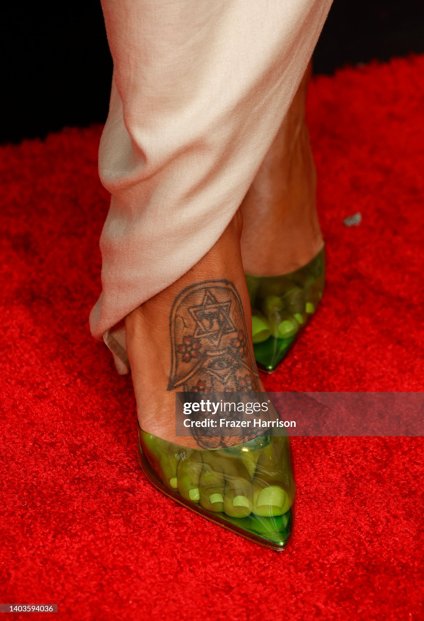 Genesis Rodriguez's feet