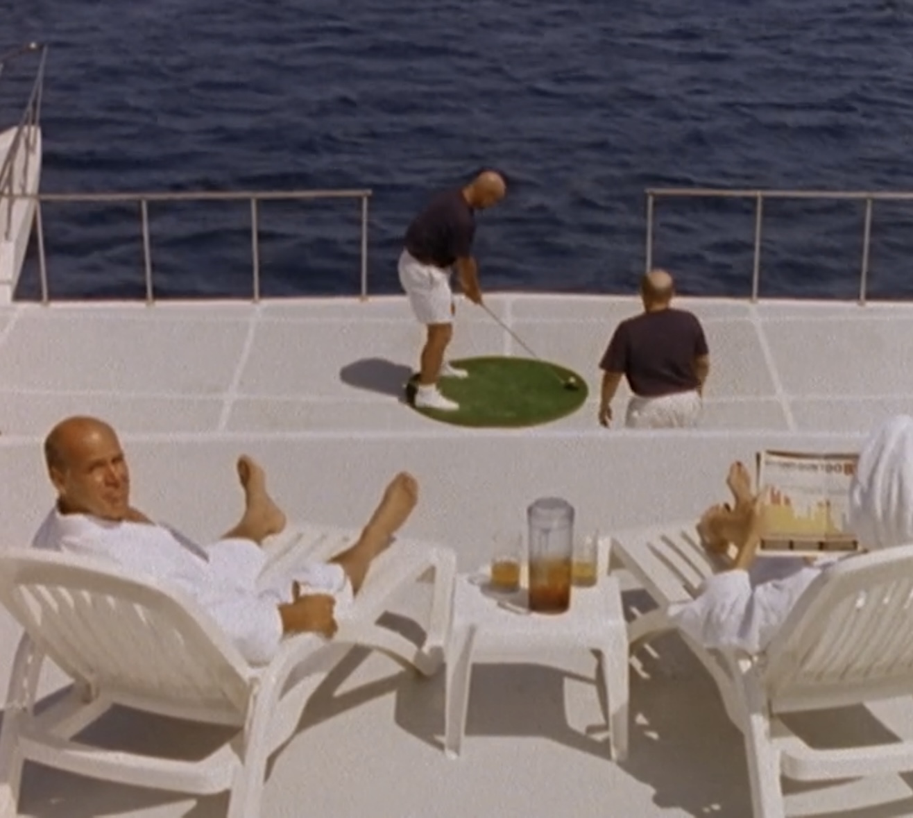 Geoffrey Lewis's feet