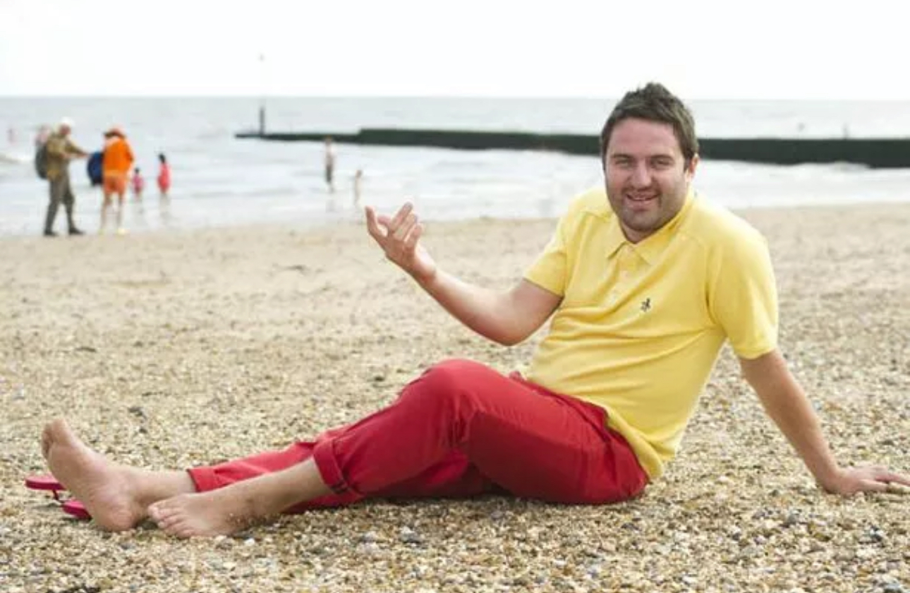 George Gilbey's feet