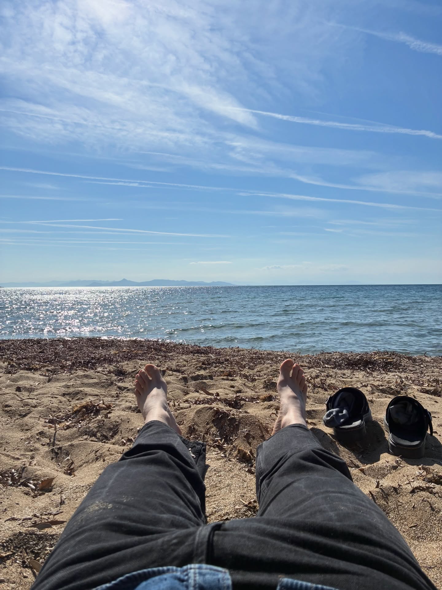 George Pasparakis's feet