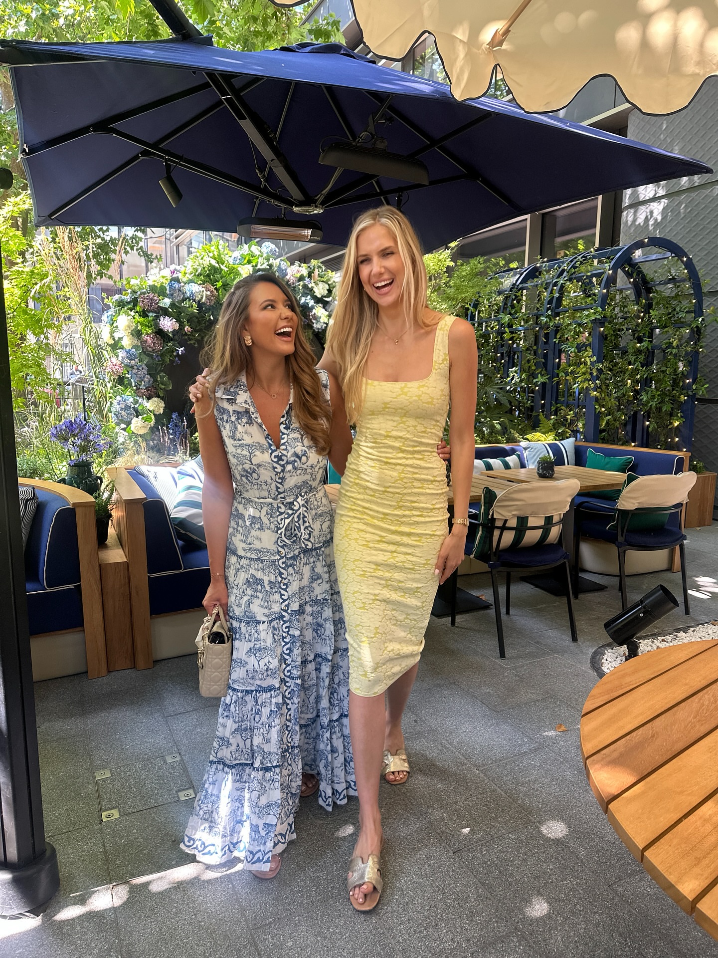 Georgia Meacham's feet