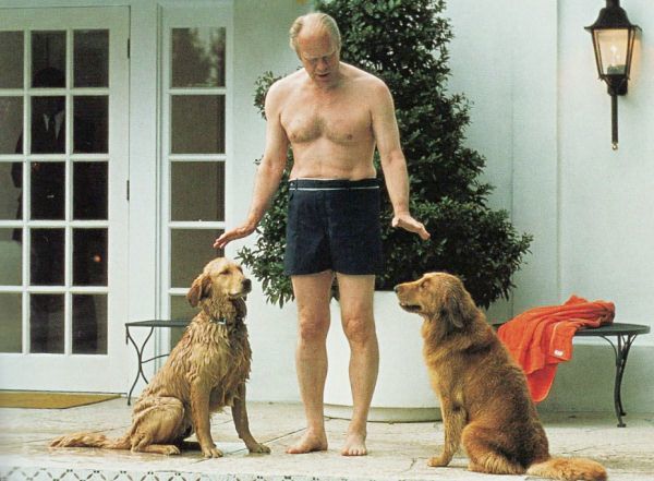 Gerald Ford's feet