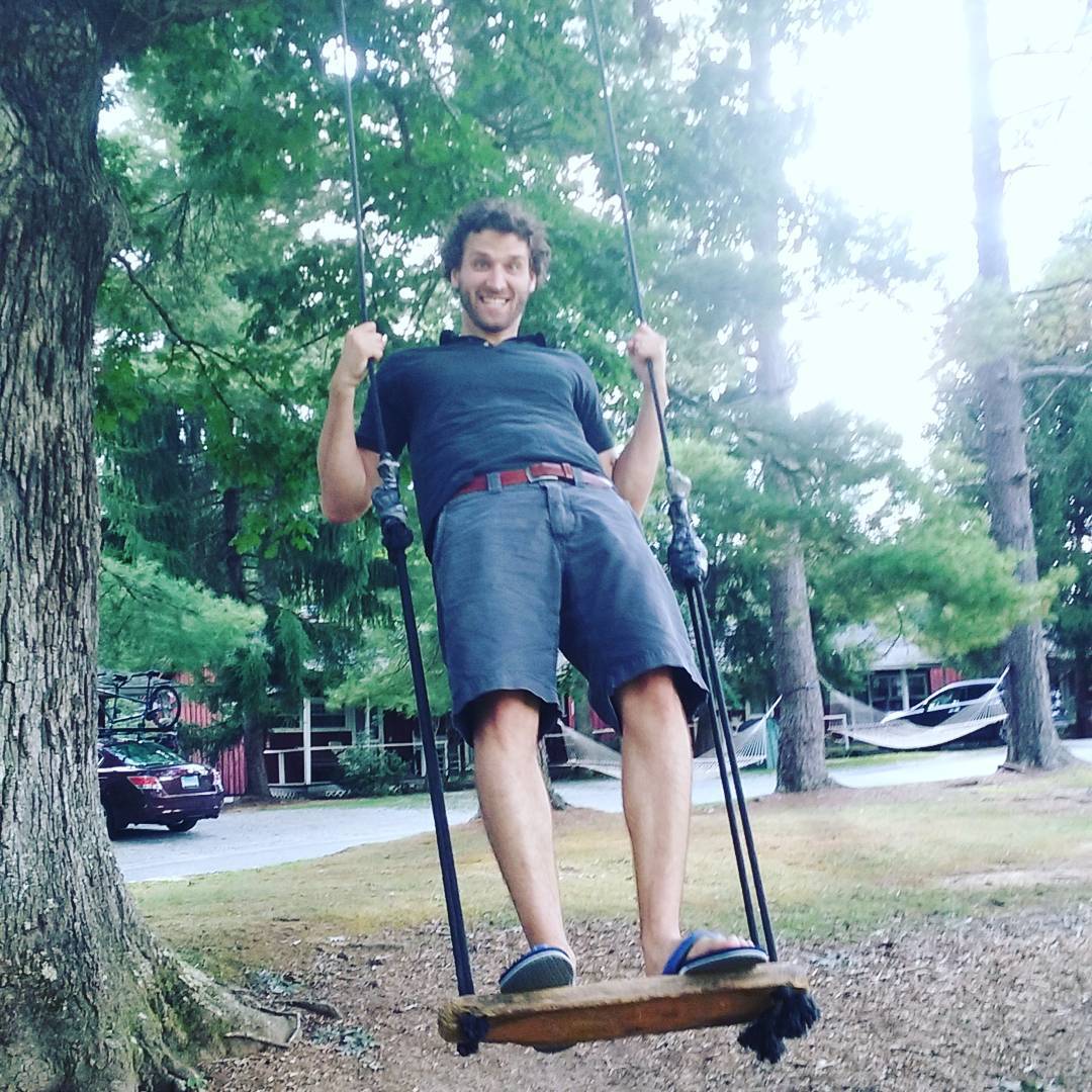 Grayson Powell's feet