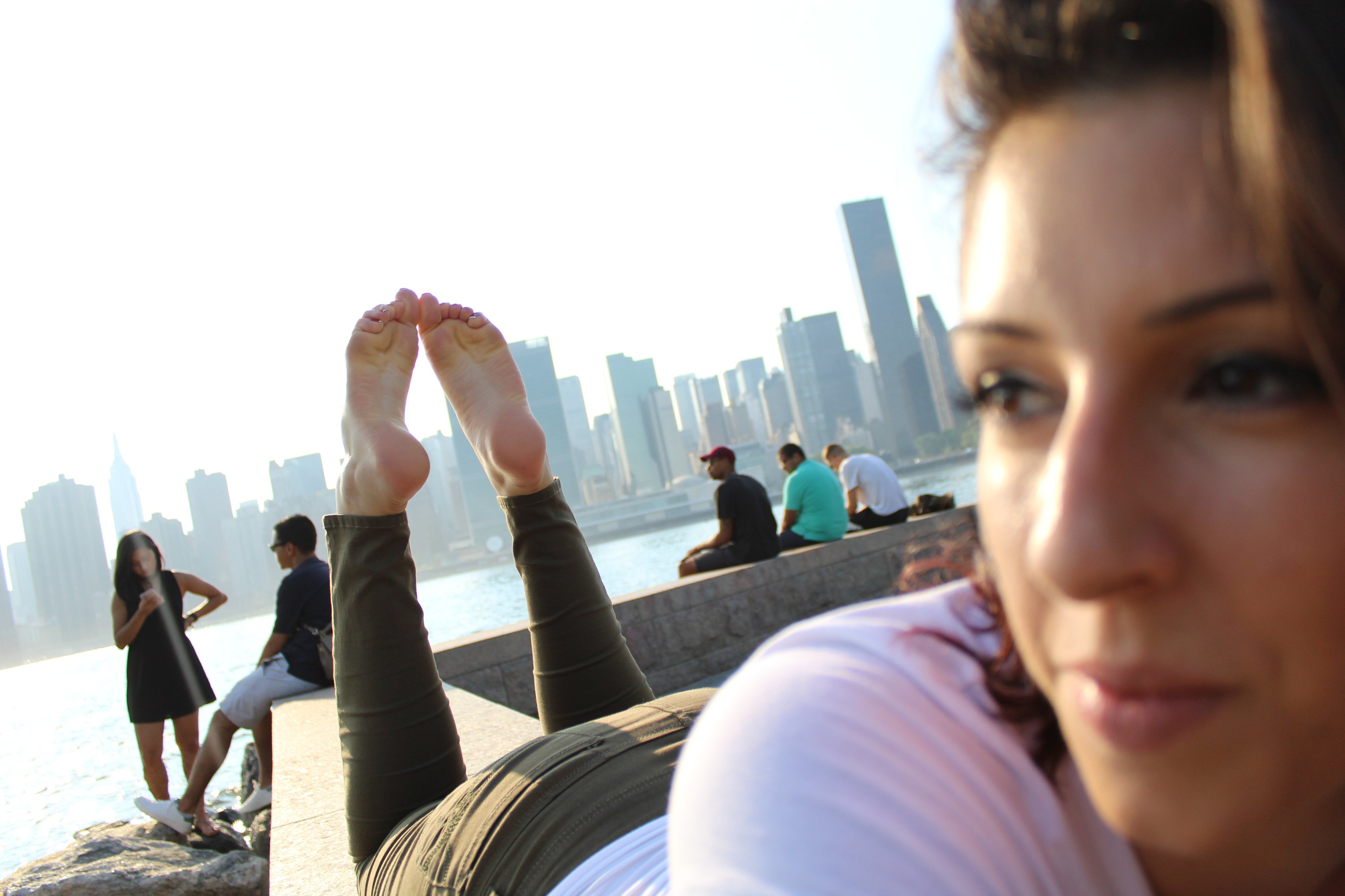 Greek Goddess Josie's feet