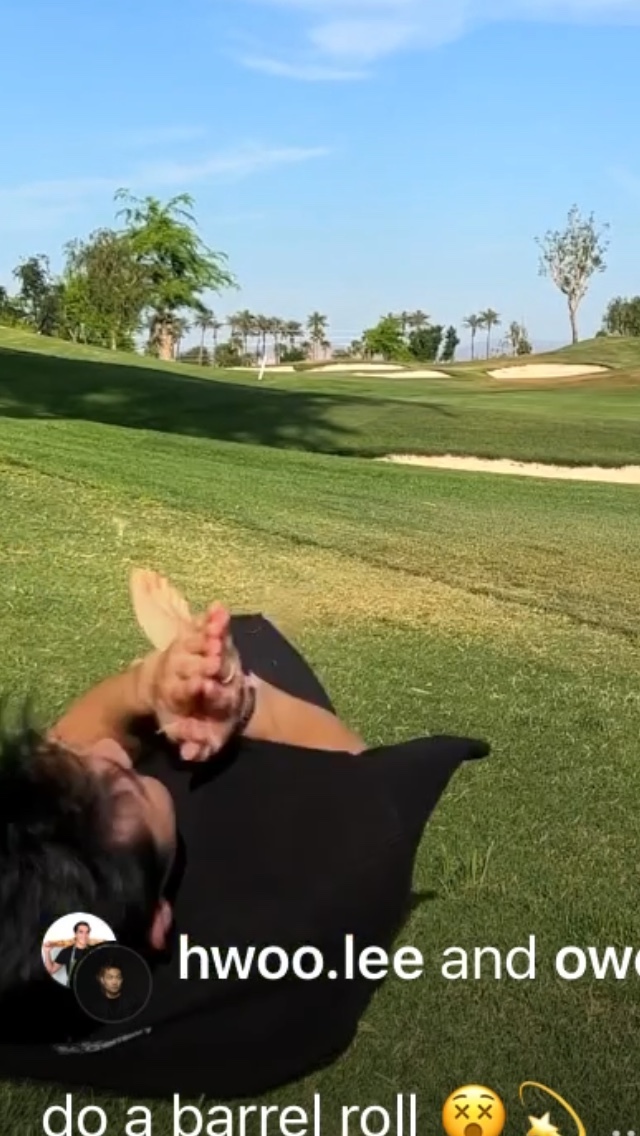 H Woo Lee's feet
