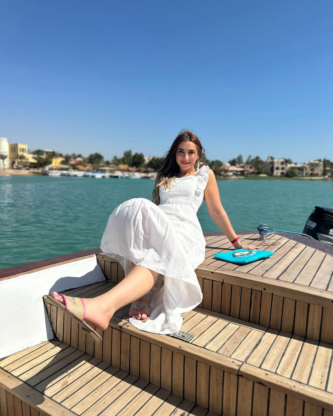 Hala El-Said's feet