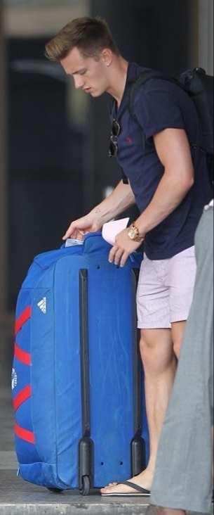 Harry Needs's feet