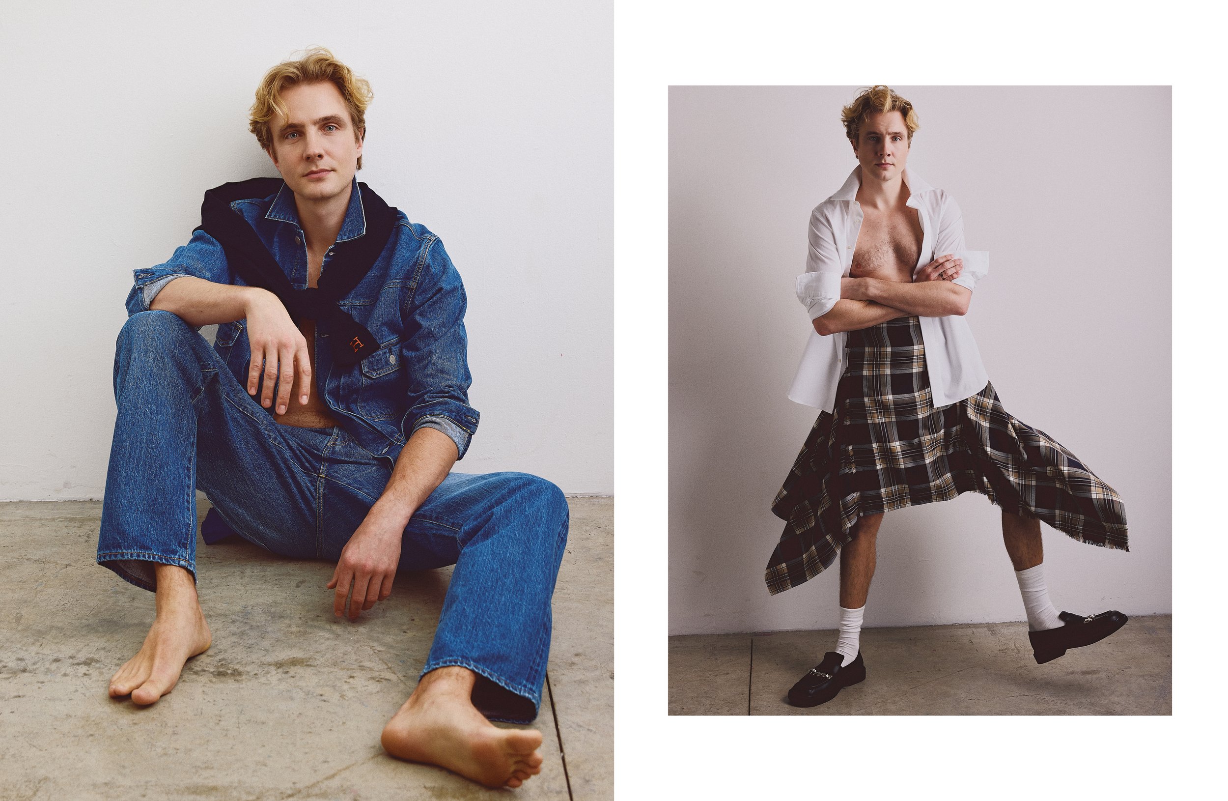 Henry Ashton's feet