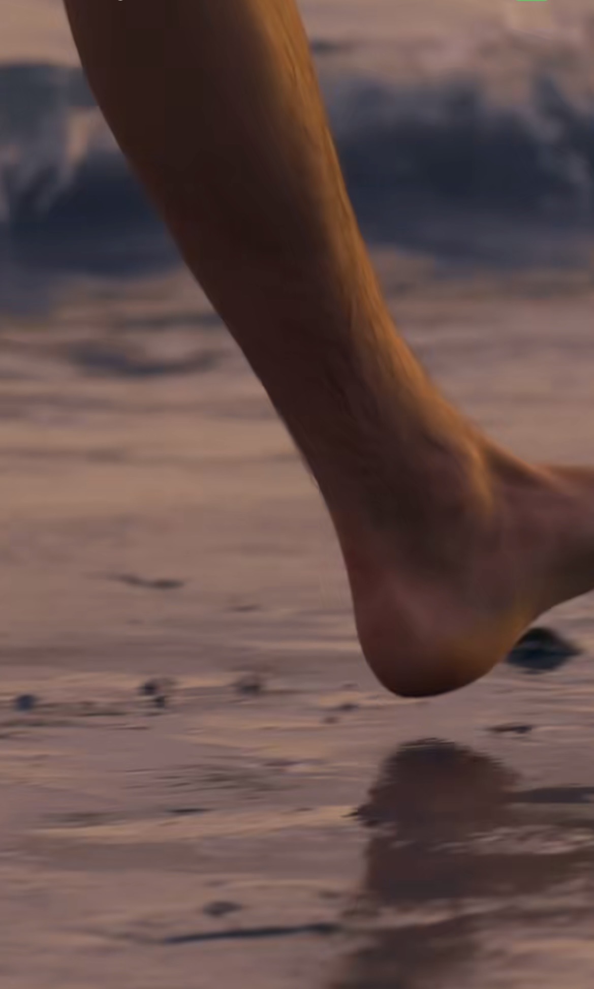 Henry Moodie's feet