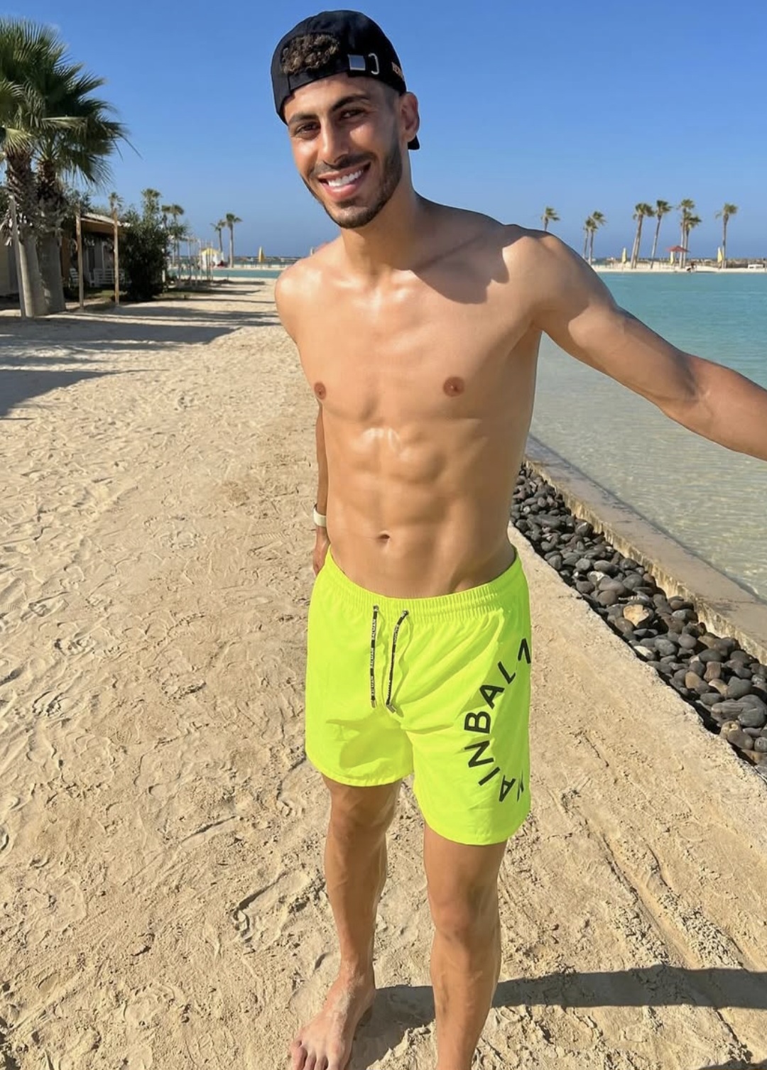 Hesham Salah's feet