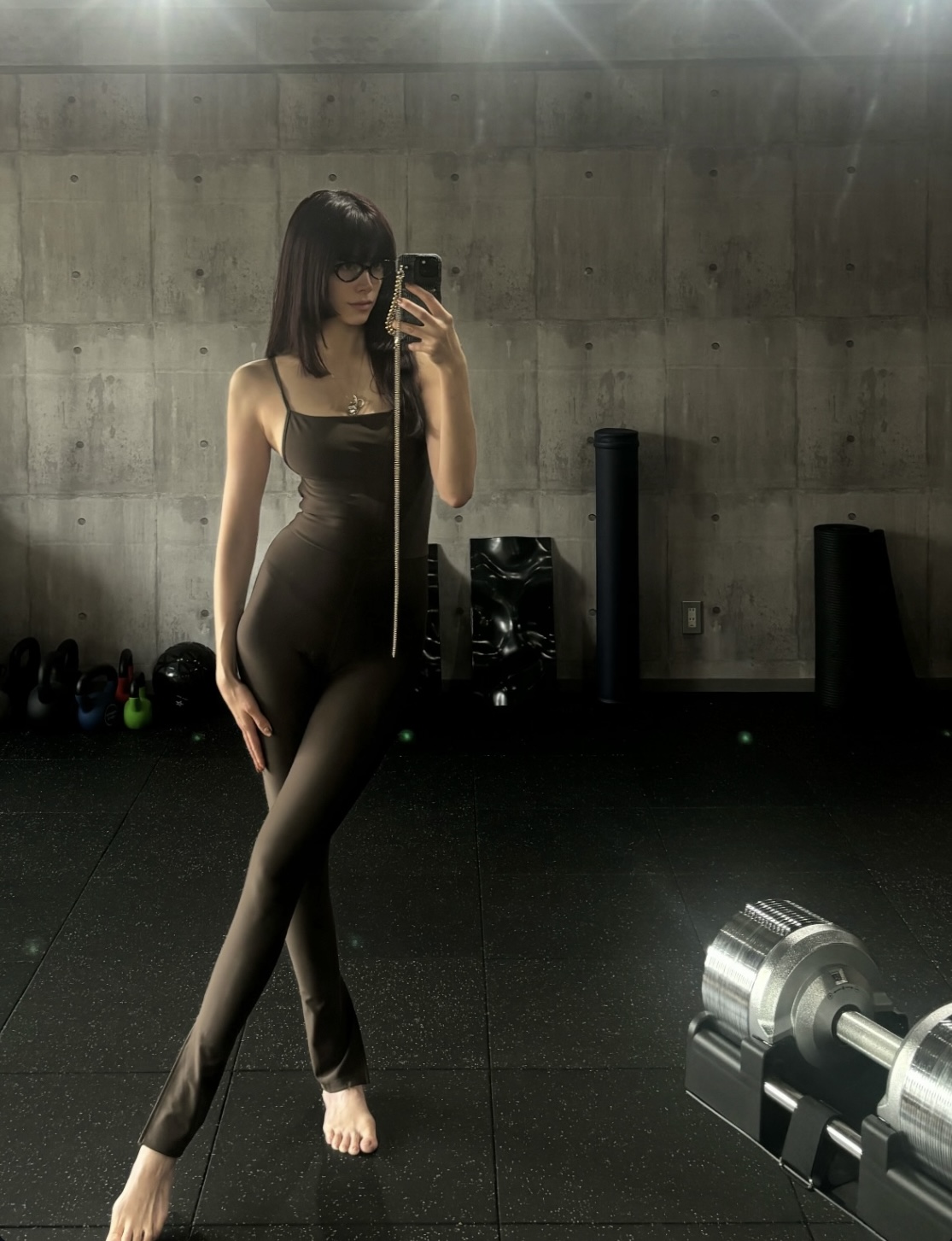 Hikari Mori's feet