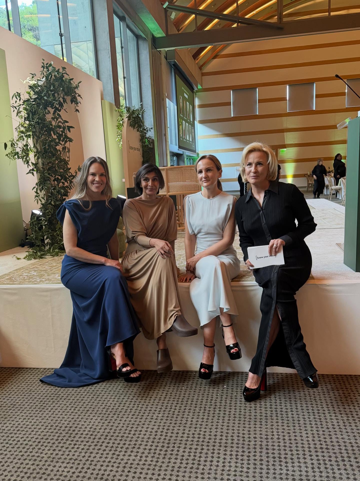 Hilary Swank's feet