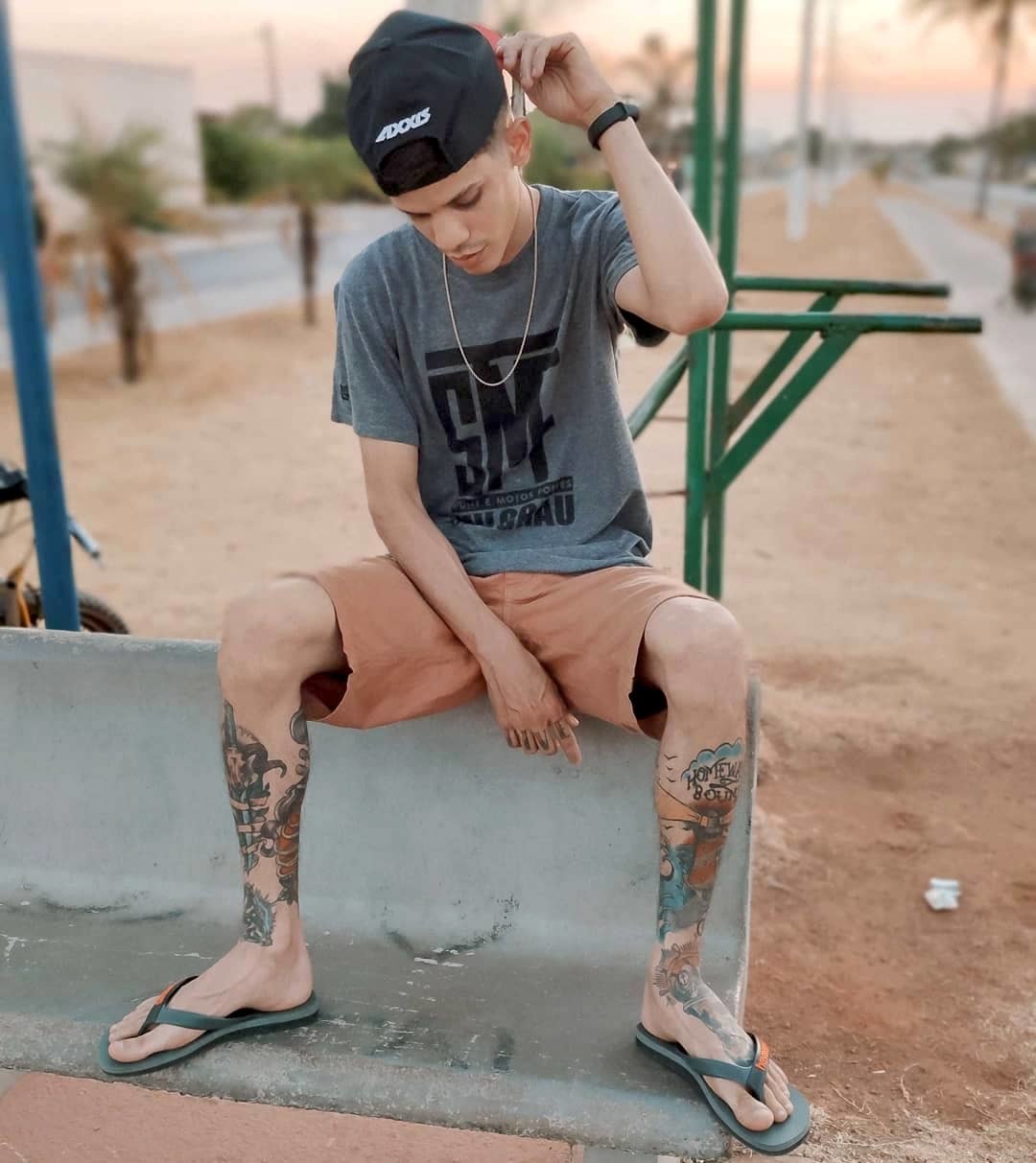 Hugo Milgrau's feet